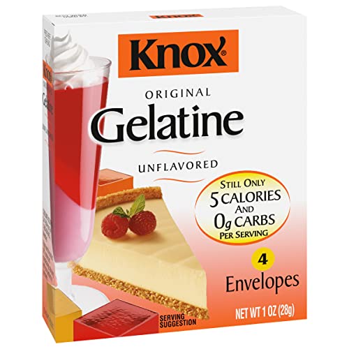 Knox Unflavored Gelatin (4 Envelopes)