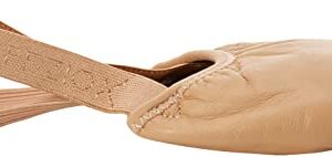 Capezio womens Leather Pirouette Ii Dance Shoe, Nude, Large US