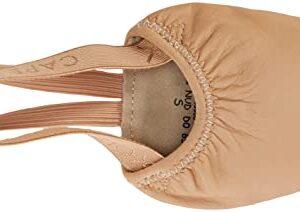 Capezio womens Leather Pirouette Ii Dance Shoe, Nude, Large US