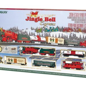 Bachmann Trains - Jingle Bell Express Ready To Run Electric Train Set - HO Scale