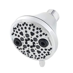 oxygenics 88246 powermassage chrome fixed shower head