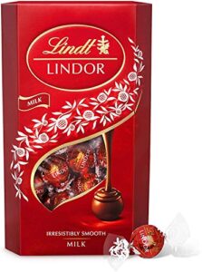 lindt lindor milk truffles cornet 337g