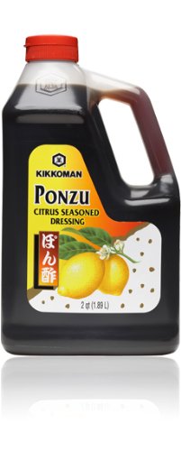 Kikkoman Ponzu Soy Sauce Food Service, Citrus,64 Ounce