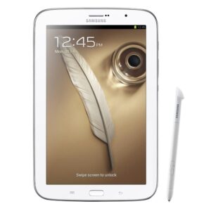 samsung galaxy note 8.0” 16gb wifi + gsm gt-n5100 factory unlocked (white) - international stock no warranty