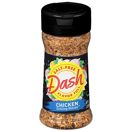 Dash Salt-Free Grilling Blend, Chicken, 2.4 Ounce