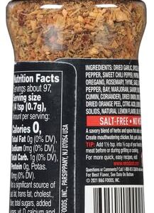 Dash Salt-Free Grilling Blend, Chicken, 2.4 Ounce