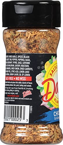 Dash Salt-Free Grilling Blend, Chicken, 2.4 Ounce