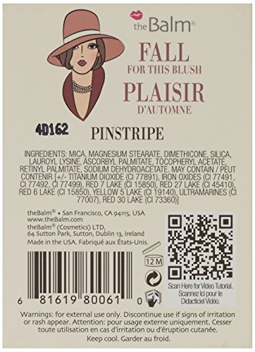 theBalm Instain Make-Up Powder, Pinstripe, 0.23 oz.