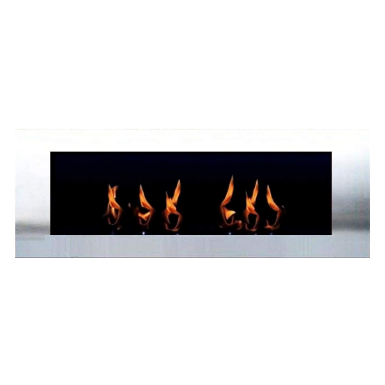 Bio- Ethanol and Fire Gel Fireplace Model Celin - Choose from 6 colors (Stainless Steel)