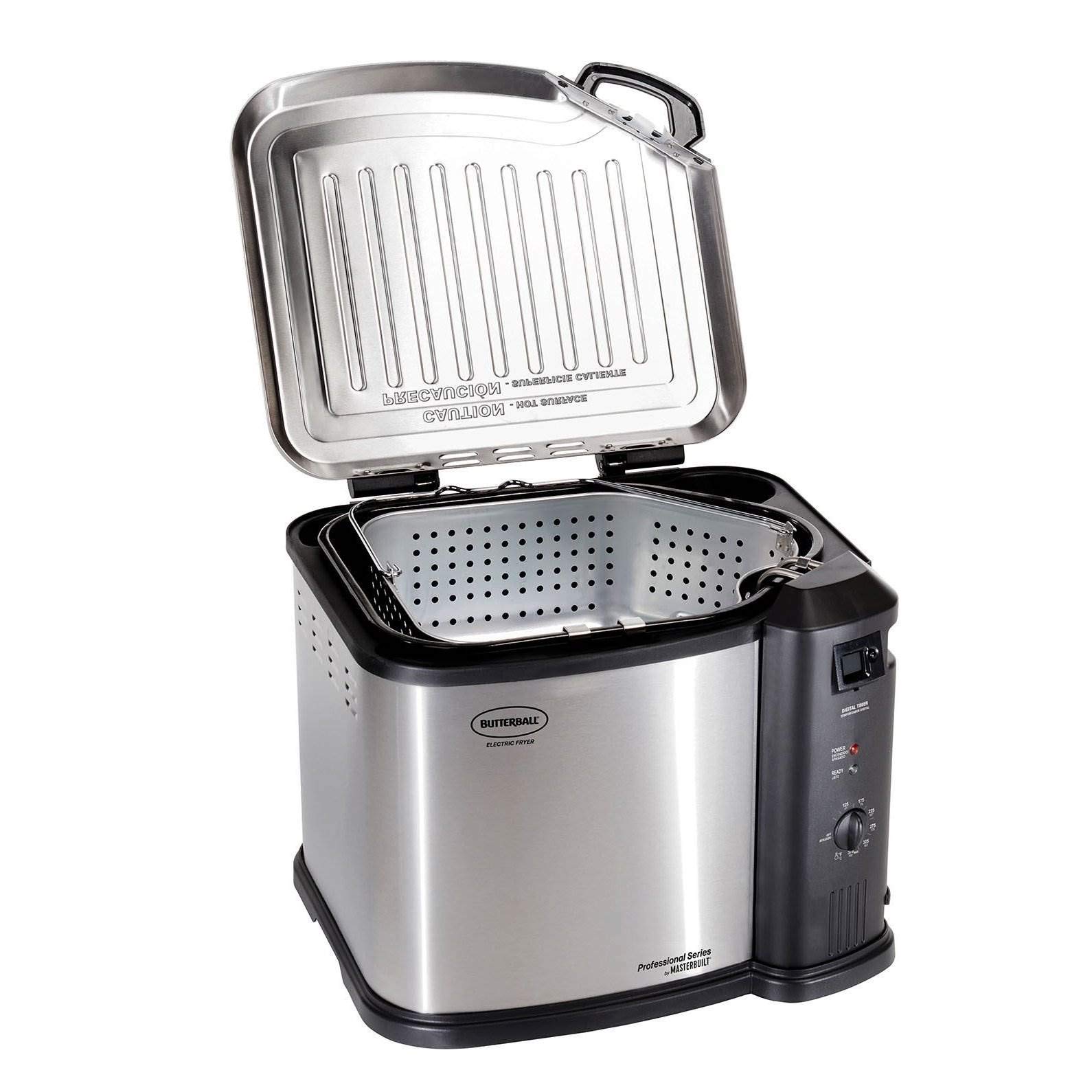 Masterbuilt 23011114 Butterball Indoor Electric Turkey Fryer, XL