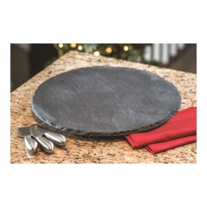 Slate Lazy Susan Serving Set