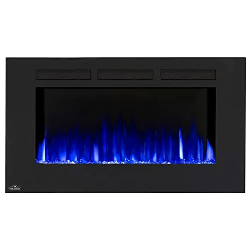 Napoleon Allure 42 inch Wall Mount Electric Fireplace - Black, NEFL42FH