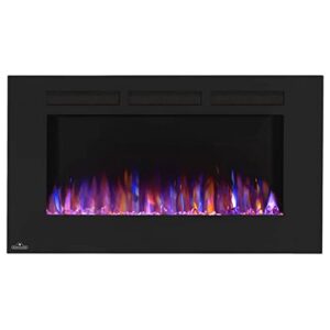 Napoleon Allure 42 inch Wall Mount Electric Fireplace - Black, NEFL42FH