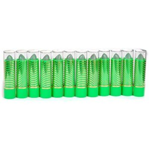 aloe vera mood lipstick green color (12pc/pk) by princessa