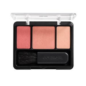 COVERGIRL Instant Cheekbones Contouring Blush Peach Perfection, Palette, .29 Oz, Blush Makeup, Pink Blush, Lightweight, Blendable, Natural Radiance, Sweeps on Evenly