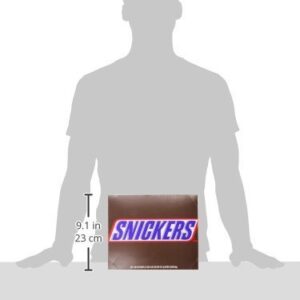 Snickers Single Bar Chocolate Candy, 48 bars of 1.86oz each.