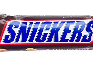 Snickers Single Bar Chocolate Candy, 48 bars of 1.86oz each.