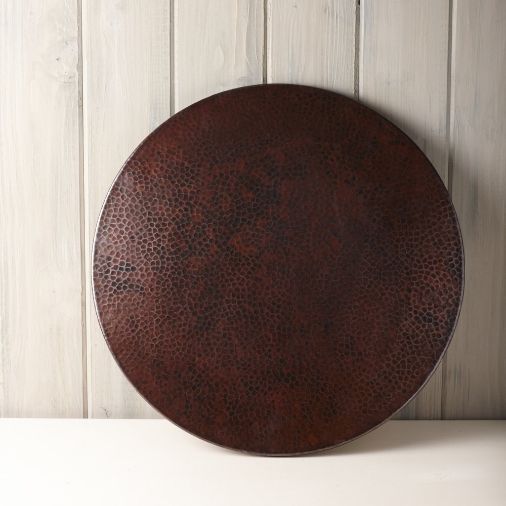 Native Trails 30-inch Copper Lazy Susan, Antique Copper Finish