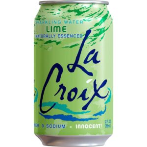 LaCroix Sparkling Water, Lime, 12 Fl Oz (pack of 8)