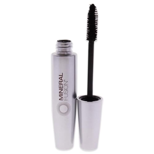 Mineral Fusion Volumizing Mascara, Jet, 0.57 Fl Oz (Pack of 1)