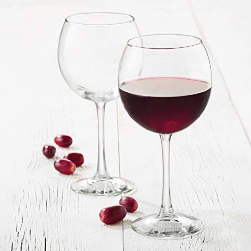 Libbey Midtown Red Wine Glasses, 18.25-ounce, Set of 8