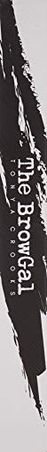 The BrowGal - 3 in 1, Skinny Eyebrow Pencil - 06 with Sharpener Cap & Spoolie Brush - Draws Tiny Brow Hairs & Fills in Sparse Areas & Gaps, Sharp Enable, Longwear, Long Lasting – "7.4 In, Blonde Color