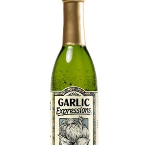 Garlic Expressions Vinaigrette Salad Dressing, Marinade | Non GMO, Vegan, Kosher, Allergen and Gluten Free Garlic Oil Vinaigrette Dressing Made with Hand-sorted Whole Fresh Garlic Cloves | 1 Pack