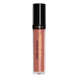 revlon lip gloss, super lustrous the gloss, non-sticky, high shine finish, 260 rosy future