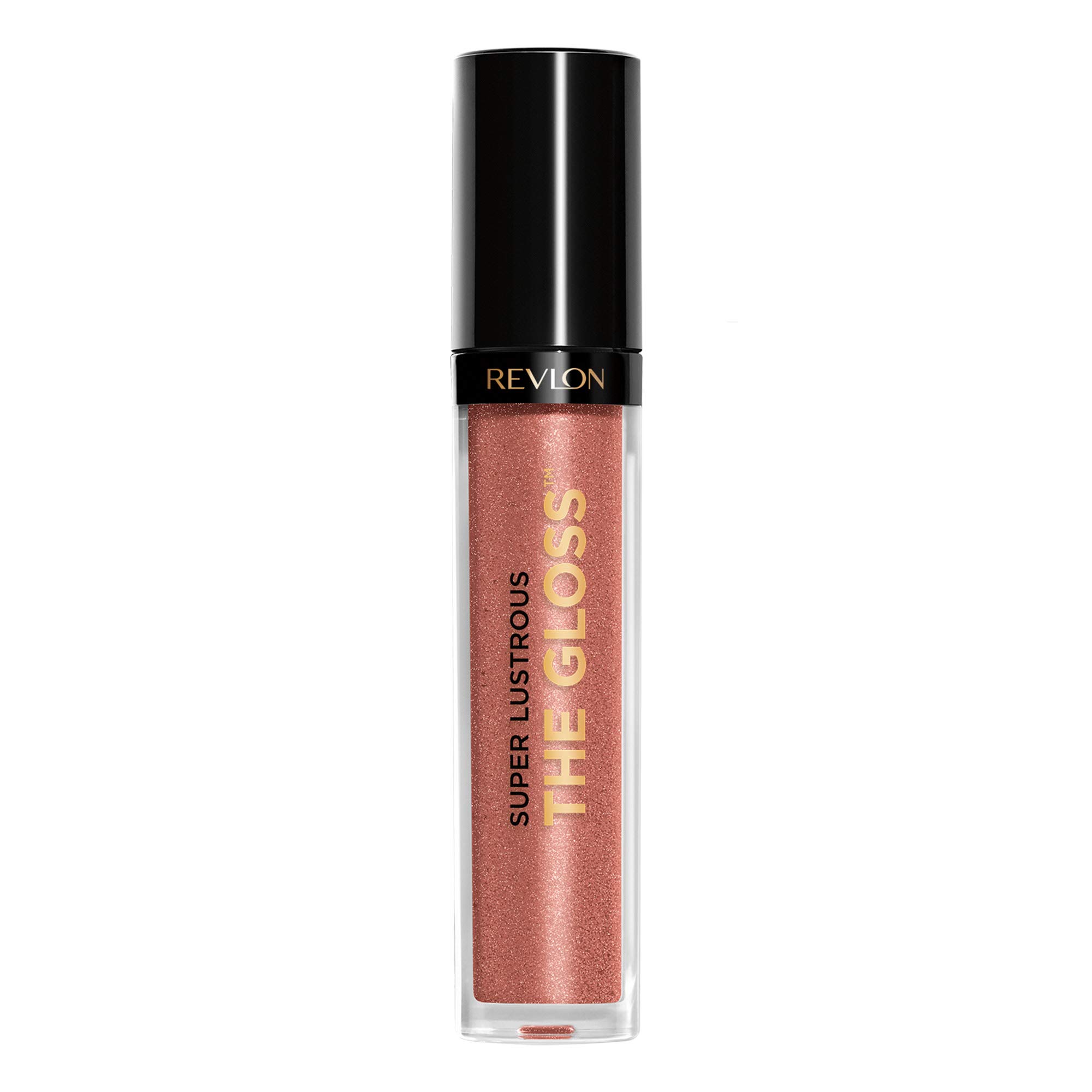 Revlon Lip Gloss, Super Lustrous The Gloss, Non-Sticky, High Shine Finish, 260 Rosy Future