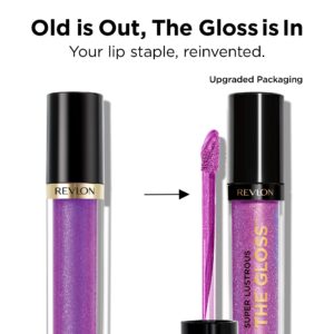 Revlon Lip Gloss, Super Lustrous The Gloss, Non-Sticky, High Shine Finish, 260 Rosy Future