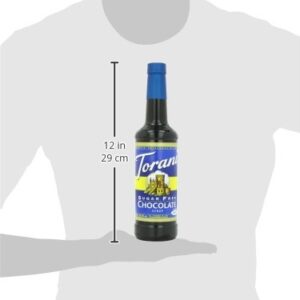 Torani Sugar Free Syrup, Chocolate, 25.4 Ounces (Pack of 4)