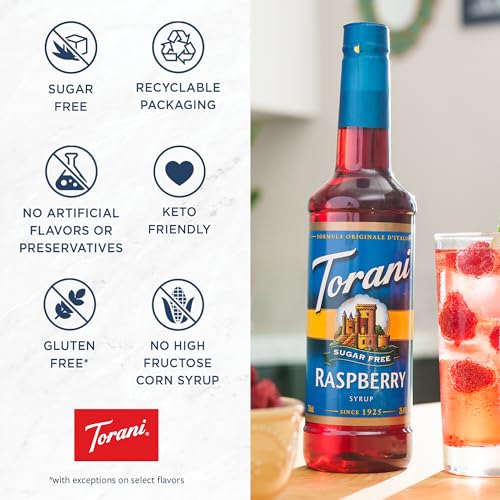 Torani Sugar Free Syrup, Peach, 25.4 Ounces (Pack of 4)