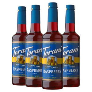 torani sugar free syrup, raspberry, 25.4 ounce (pack of 4)