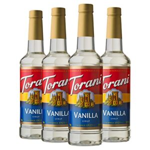 torani syrup, vanilla, 25.4 ounces (pack of 4)