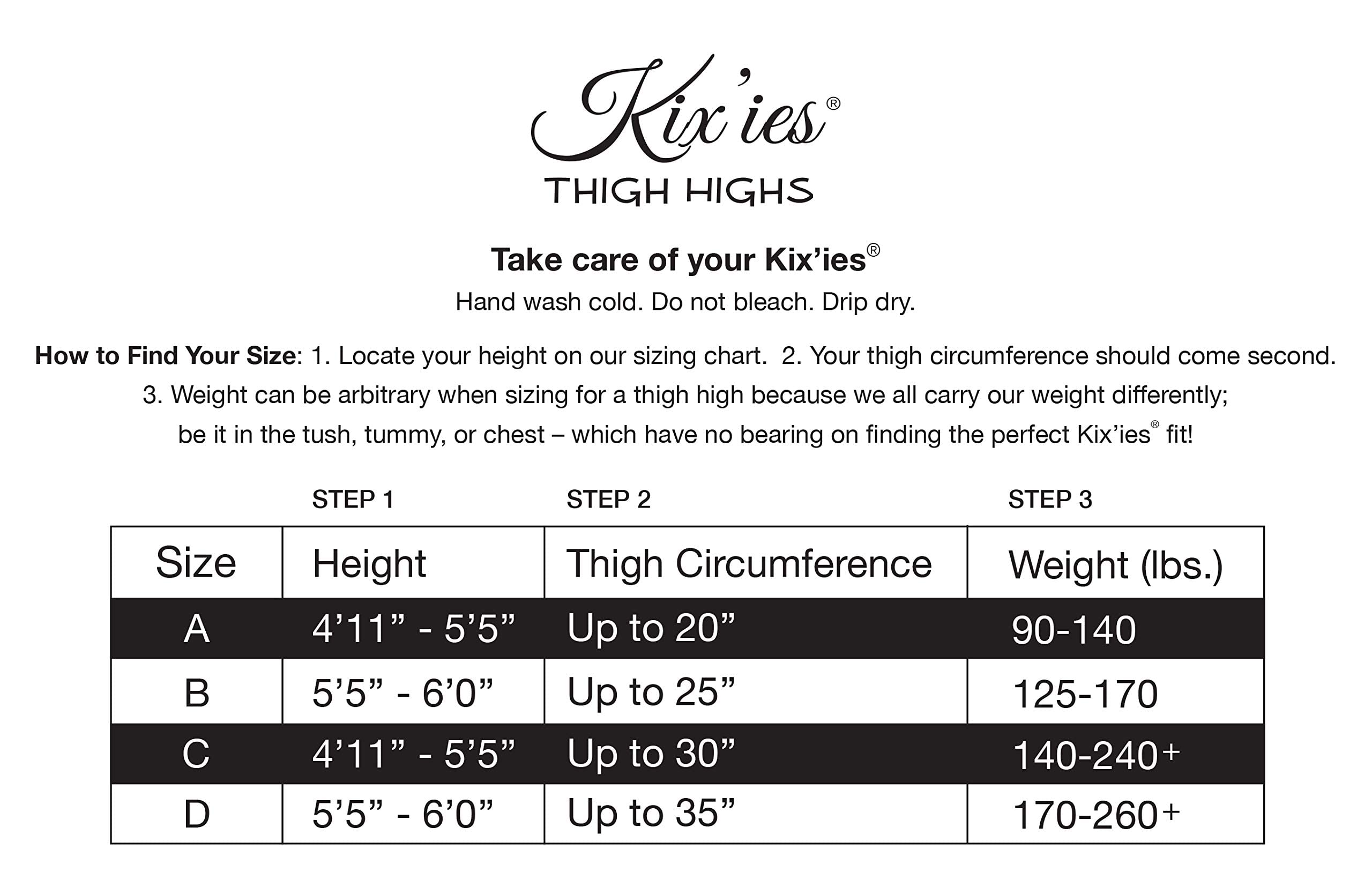 Kix'ies Thigh Highs | Thigh High Womens Stockings with No Slip Grip Stay Ups Thigh Bands | Womens Thigh High Stockings | Sexy Thigh High Stockings & Lingerie for Women (Ally Black Polka Dot | 1304D)