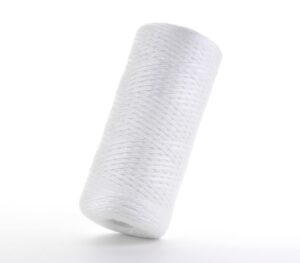 hydronix swc-45-1020 universal whole house sediment string wound water filter cartridge 4.5" x 10" - 20 micron