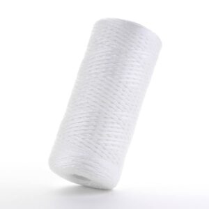 Hydronix SWC-45-1050 Universal Whole House Sediment String Wound Water Filter Cartridge 4.5" x 10" - 50 Micron