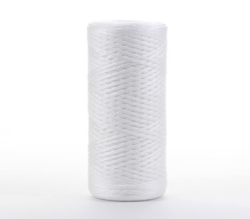 Hydronix SWC-45-1050 Universal Whole House Sediment String Wound Water Filter Cartridge 4.5" x 10" - 50 Micron