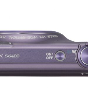 Nikon COOLPIX S6400 16 MP Digital Camera with 12x Optical Zoom and 3-inch LCD (Purple)