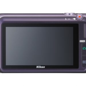 Nikon COOLPIX S6400 16 MP Digital Camera with 12x Optical Zoom and 3-inch LCD (Purple)