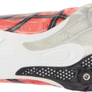 ASICS Men's Gun Lap Track Shoe,Knockout Pink/Black/Fiery Flame,12 M US