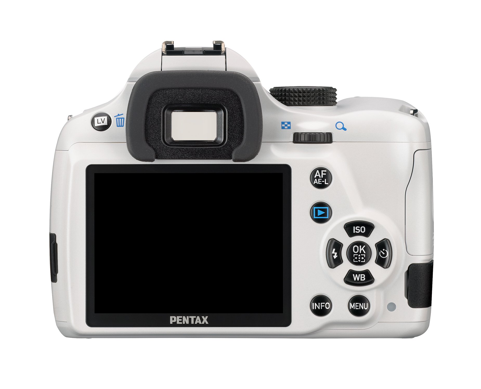 Pentax K-50 16MP Digital SLR Camera with 3-Inch LCD - Body Only (White)