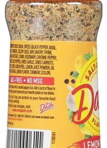 Dash Salt-Free Seasoning Blend, Lemon Pepper, 2.5 Ounce