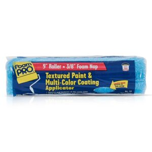 FoamPRO 58 Foam Paint Roller, 9" x 3/8"