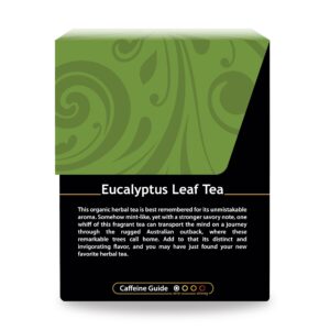 Buddha Teas Organic Eucalyptus Tea - OU Kosher, USDA Organic, CCOF Organic, 18 Bleach-Free Tea Bags