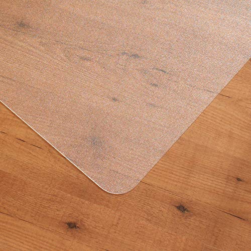 "Floortex Polycarbonate Chair Mat with Lip 48"" x 60"" for Hard Floors", clear (FR1215219LR)