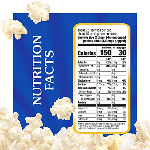 ACT II Kettle Corn Microwave Popcorn Bags, 6-Count (Pack of 6)