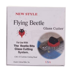 Creator's Flying Beetle Push Button Glass Cutter for Use with The Beetle Bits Glass Cutting System