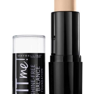 Maybelline New York Fit Me Shine-Free + Balance Stick Foundation, Classic Ivory, 0.32 oz.