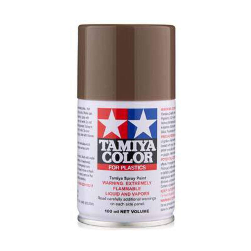 Tamiya America, Inc TS-90 Brown (JGSDF), 100ml Spray Can, TAM85090